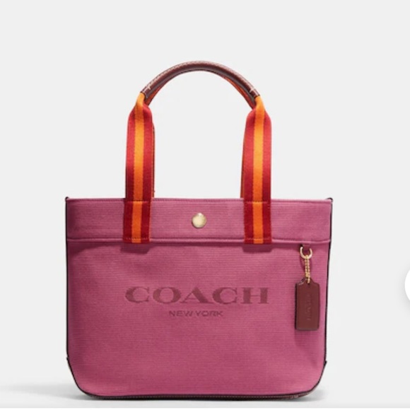 Coach | Bags | Nwt Coach Small Tote In Raspberry | Poshmark